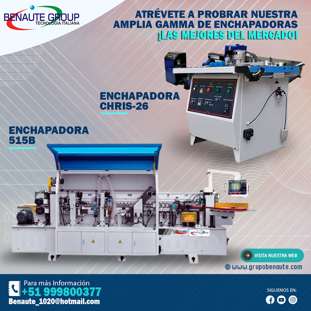 ENCHAPADORA CHRIS-26 – ENCHAPADORA 515B - Grupo Benaute